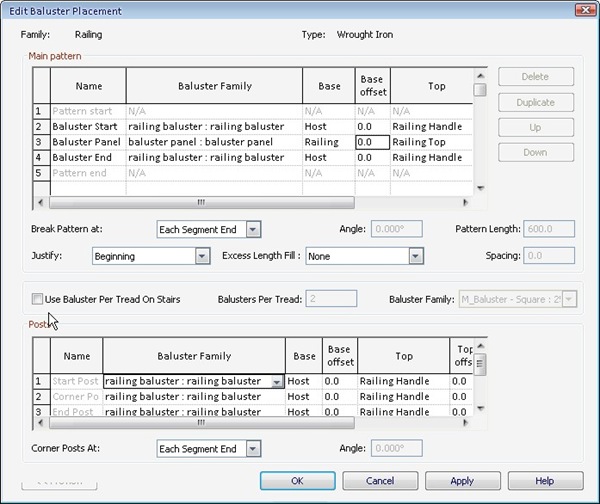 Revit tutorial: creating a railing definition | CADnotes